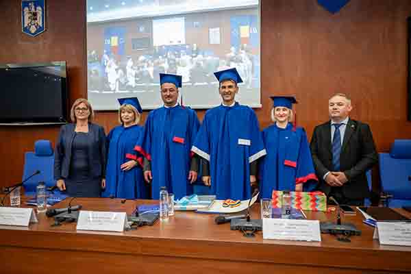 Dan Cristian Vodnar, Doctor Honoris Causa al Universității „Aurel ...